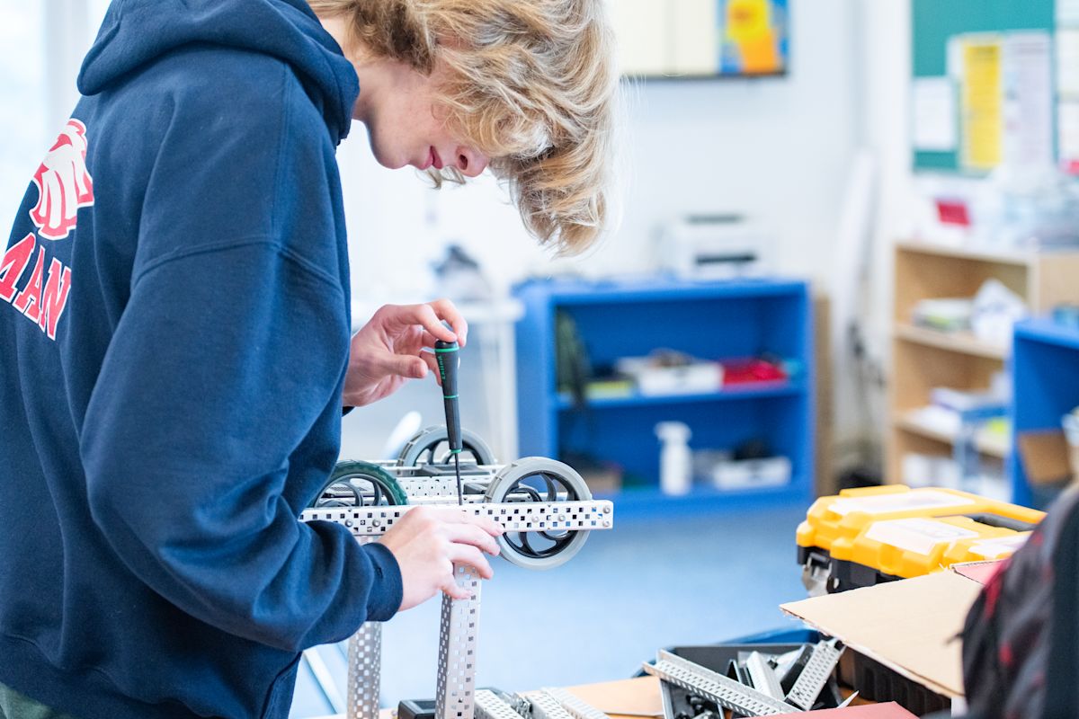 Behind the Bots: A Conversation with Gabe, TAISM Robotics Club Member | Post Details