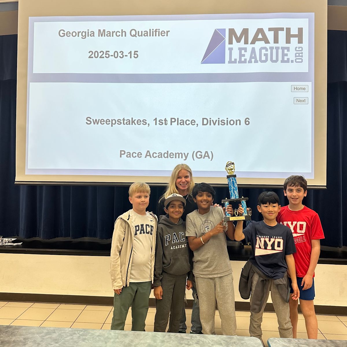 Lower School Mathletes Dominate in Debut | Pace News