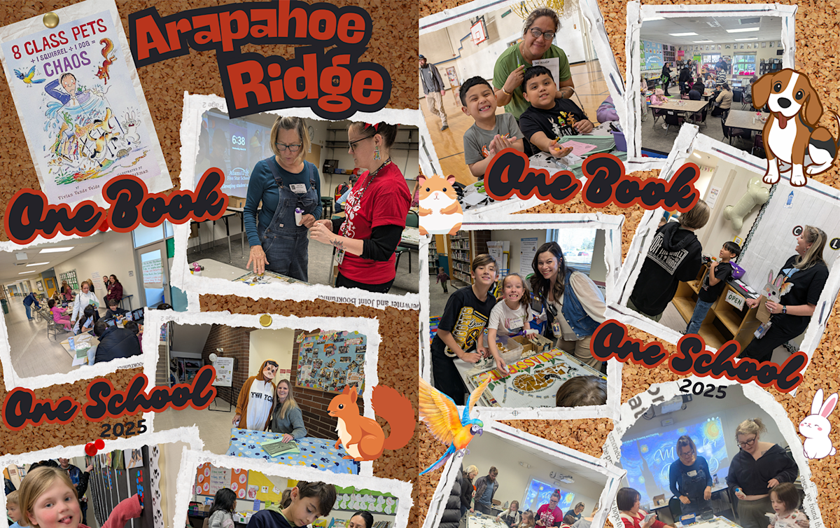 Arapahoe Ridge has a mosaic created for reading event | News Details