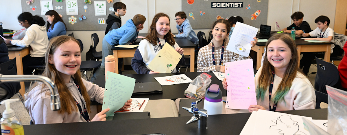 World Language Exploratory Students Receive Penpal Letters from France ...