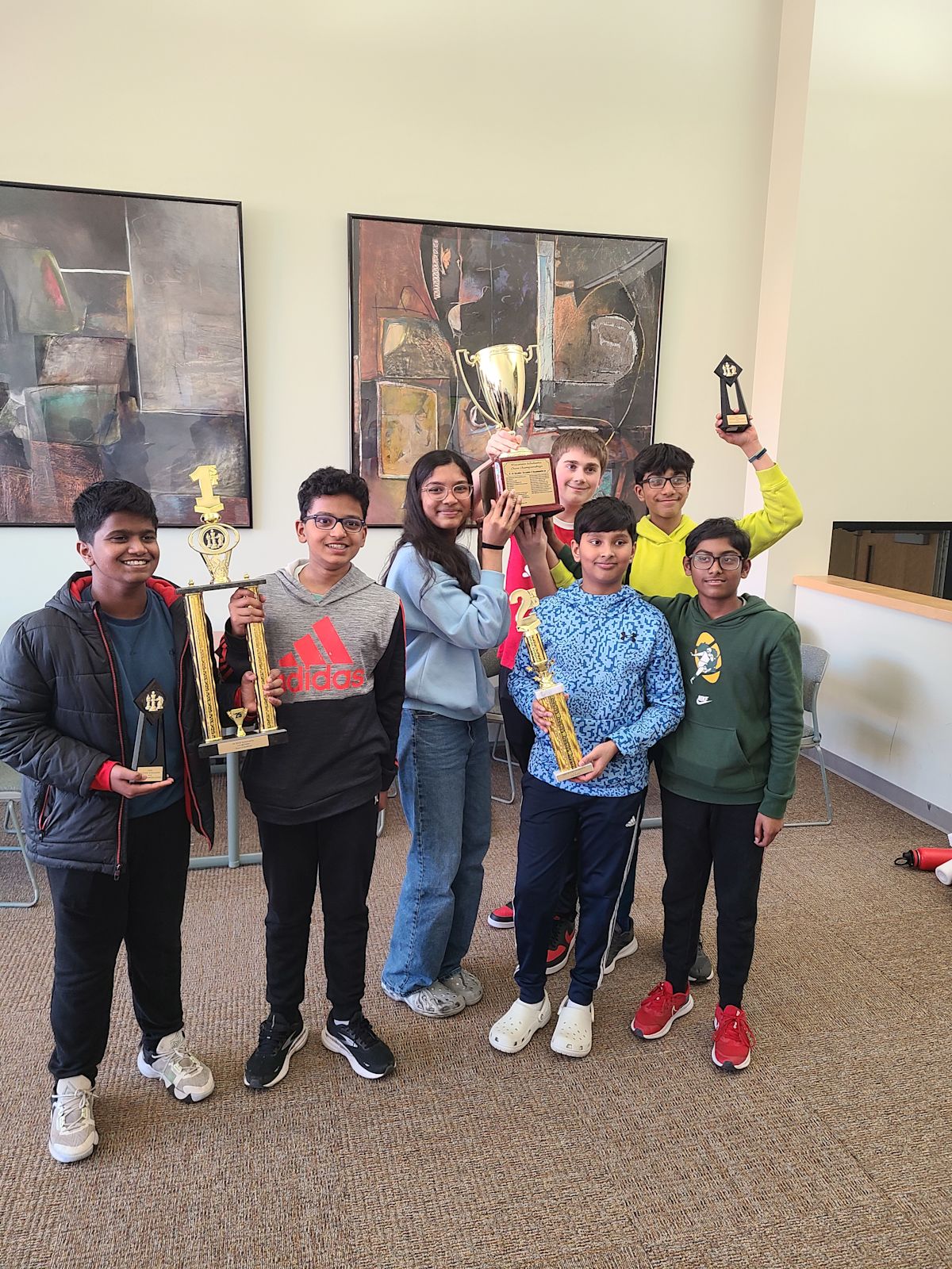 Pilgrim Park Wins State Chess! | News Details