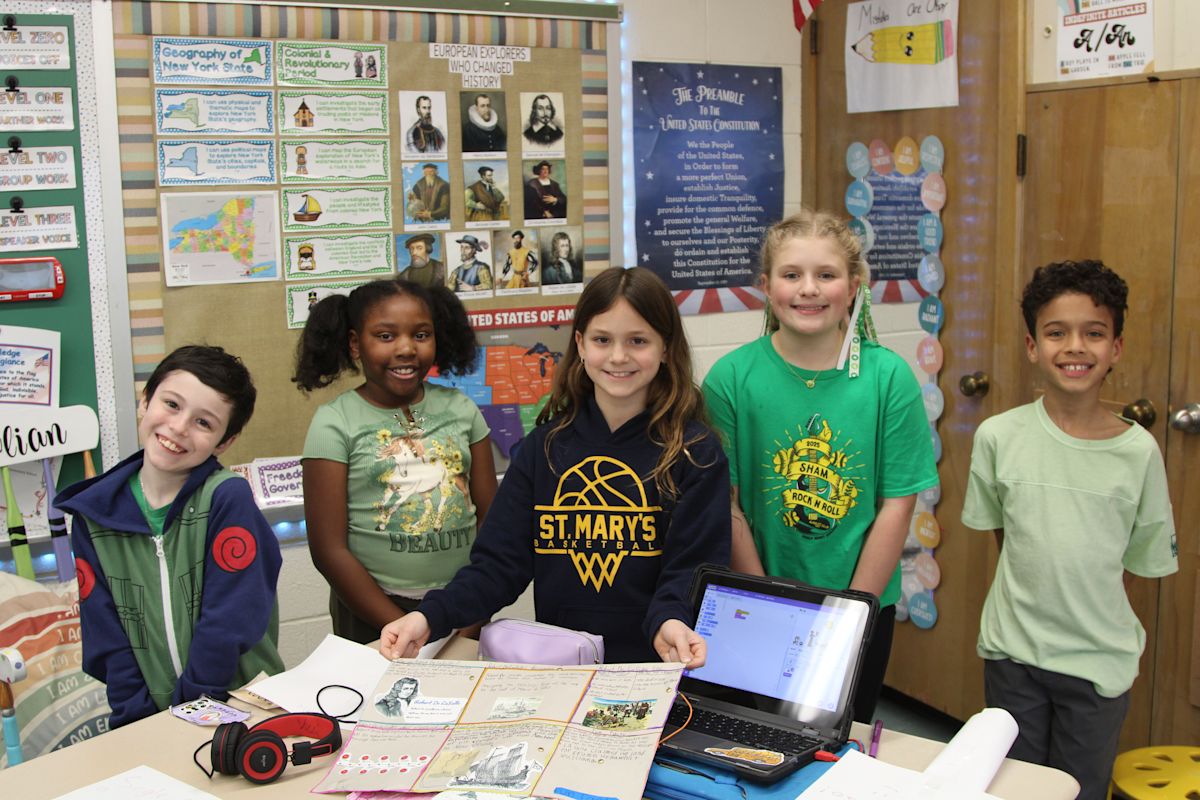 Little Britain fourth graders create interactive poster project | News ...