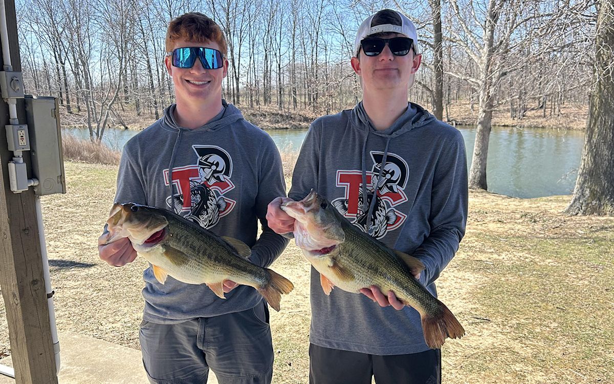 Inaugural Bass Fishing Team Makes a Splash | Timothy Christian Schools