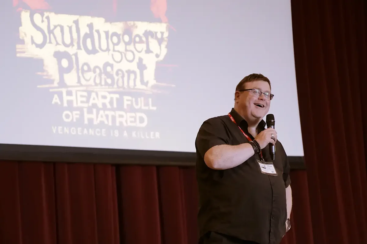 'Skulduggery Pleasant' series author Derek Landy visits Dulwich College ...
