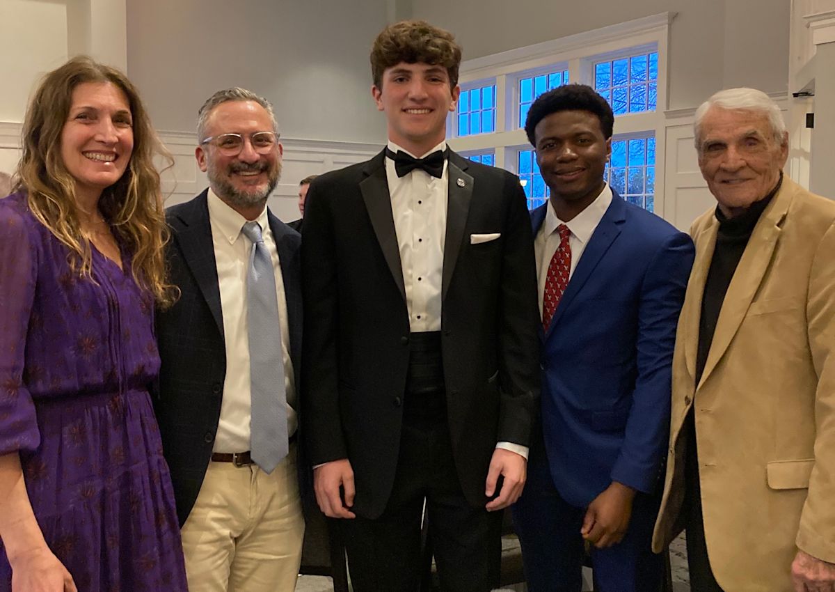 Sam Cherins '25 Receives Morris National Football Foundation Award ...