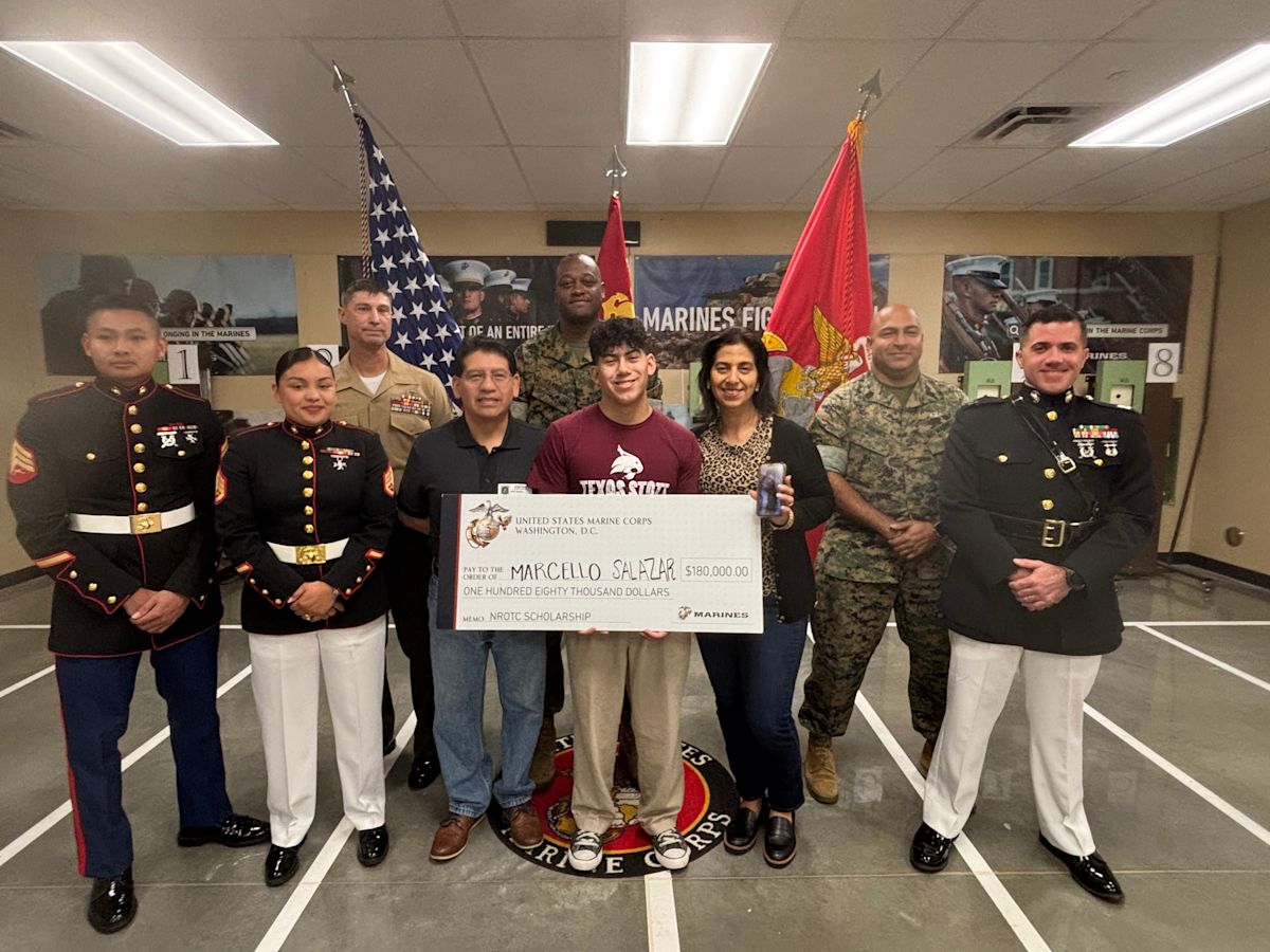 ILTexas Cadet Marcello Salazar Awarded $180,000 NROTC Scholarship by ...