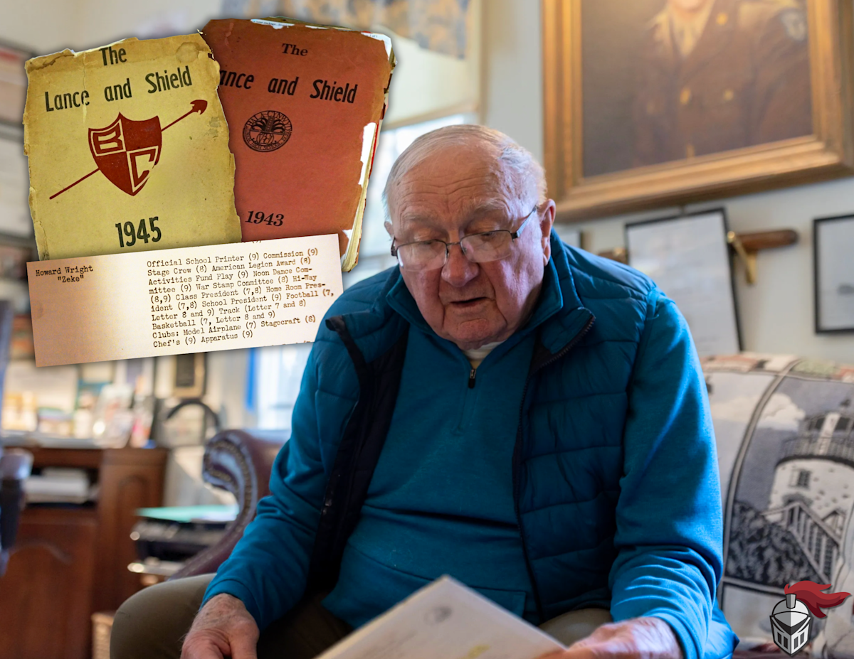 BCMS Alumnus Howard Wright Shares WWII-Era Memories with Students | Article