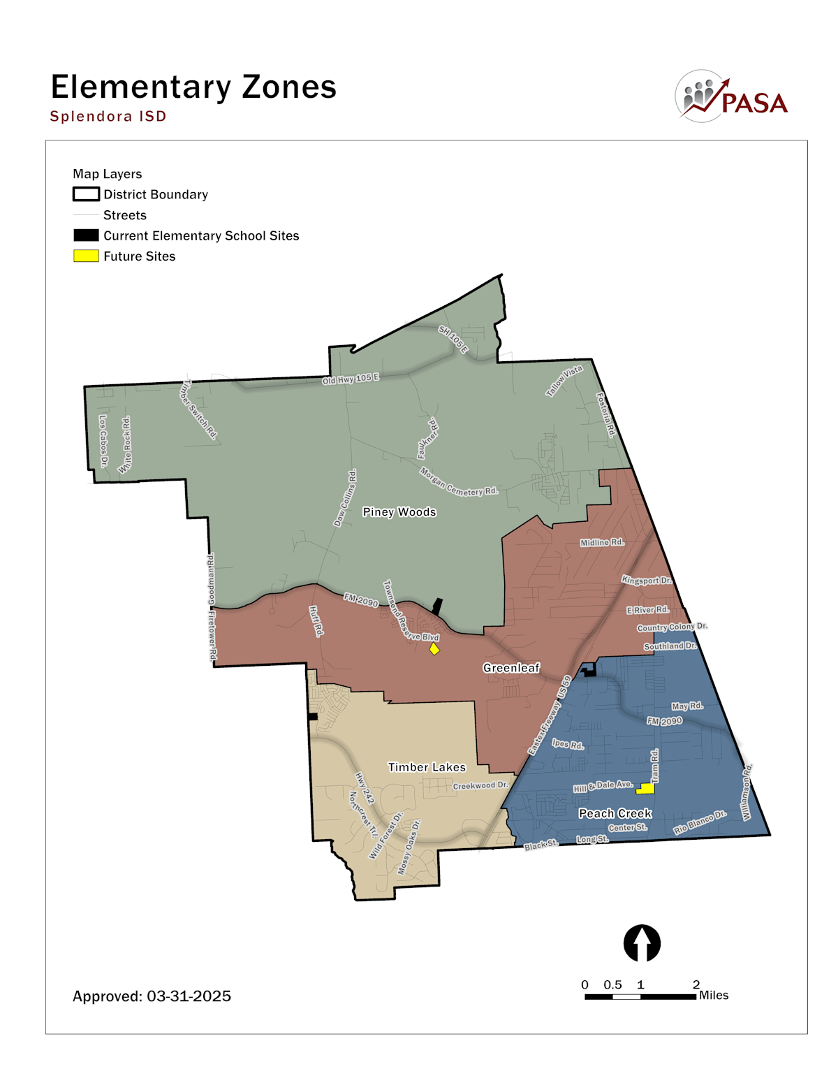 Elementary School Zones Approved! | News Details