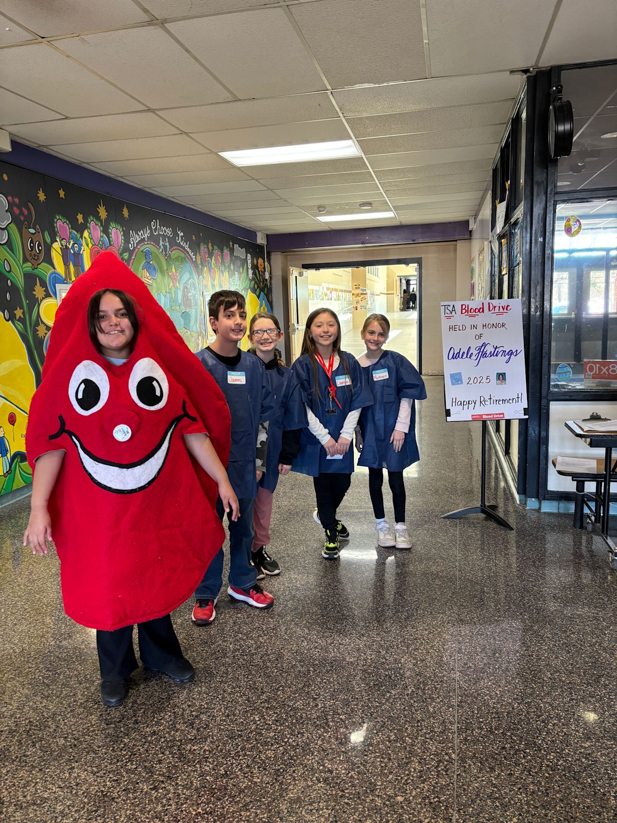 Taft Elementary School blood drive honors retiring teaching assistant ...