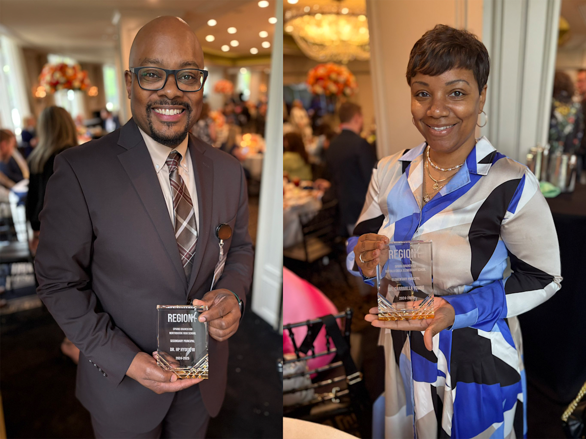SBISD Principals of the Year honored by Region 4 | Featured News