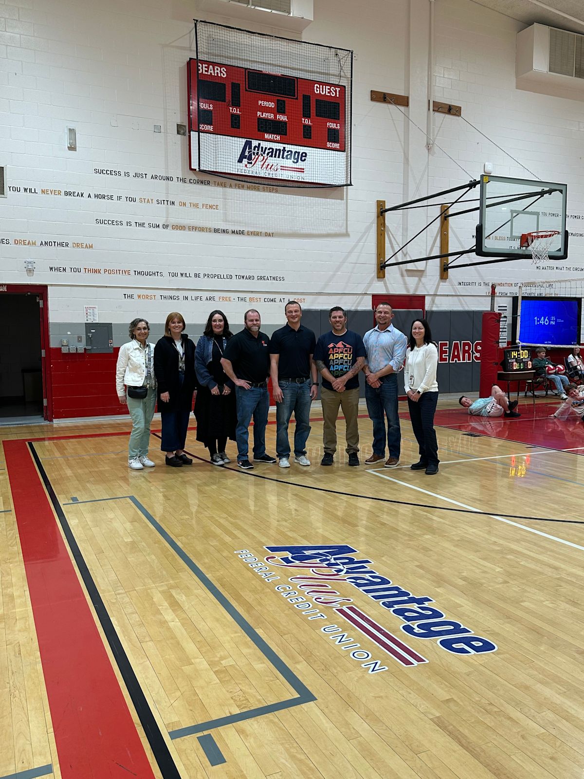 Advantage Plus Federal Credit Union Sponsors New Scoreboards for ...