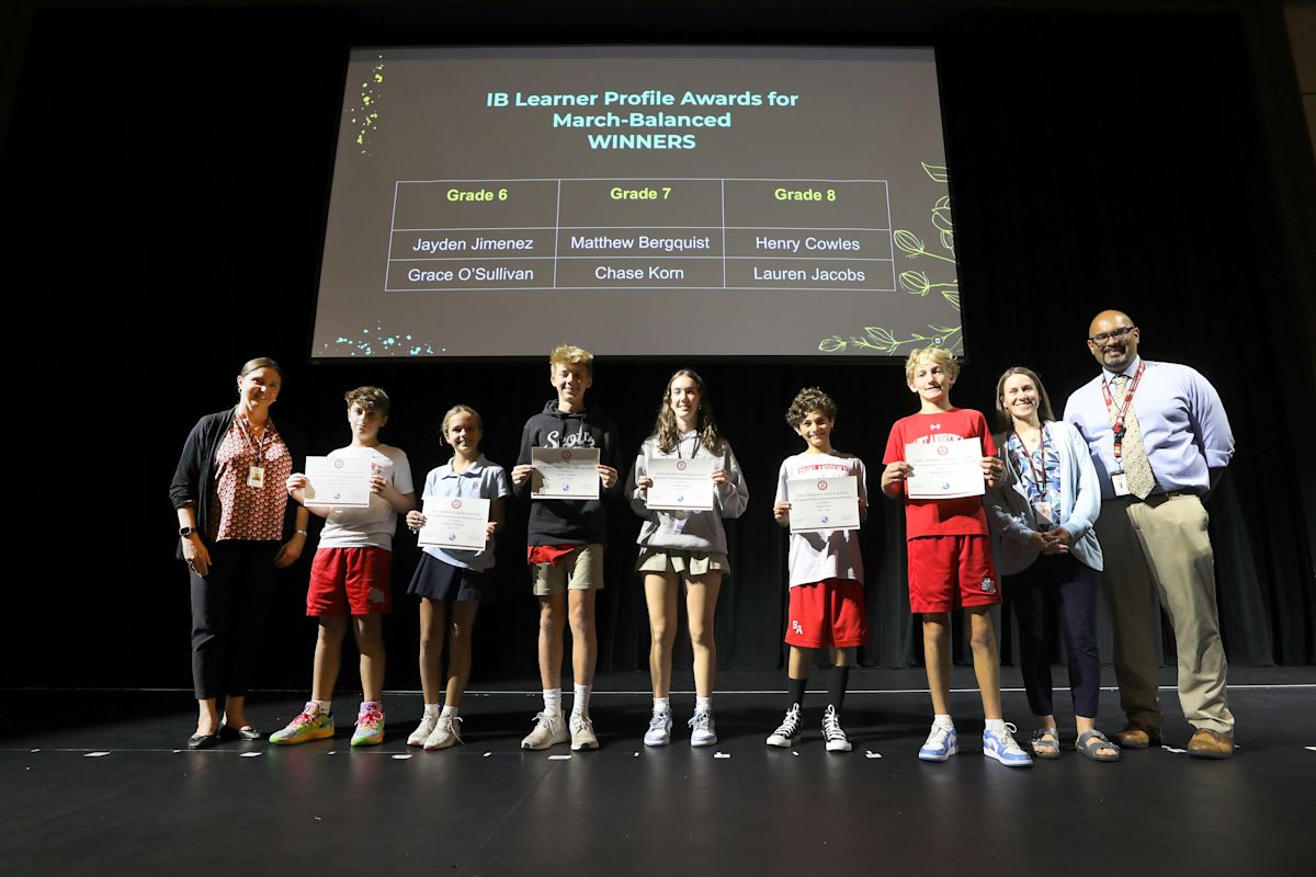 MS IB Learner Profile Awards – Balanced | Scots in Action story