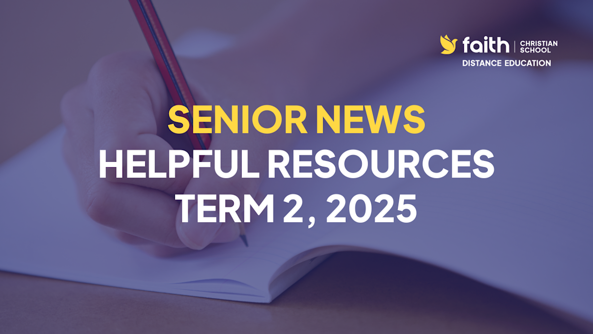 Helpful Senior Resources for Term 2 | Post