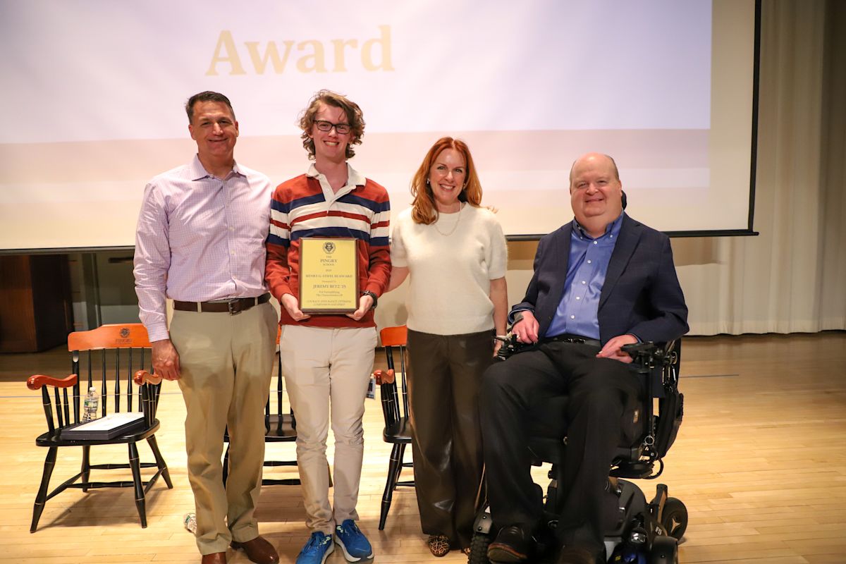 “Never Gives Up”: Jeremy Betz ’25 Receives Stifel Award | Post Detail ...