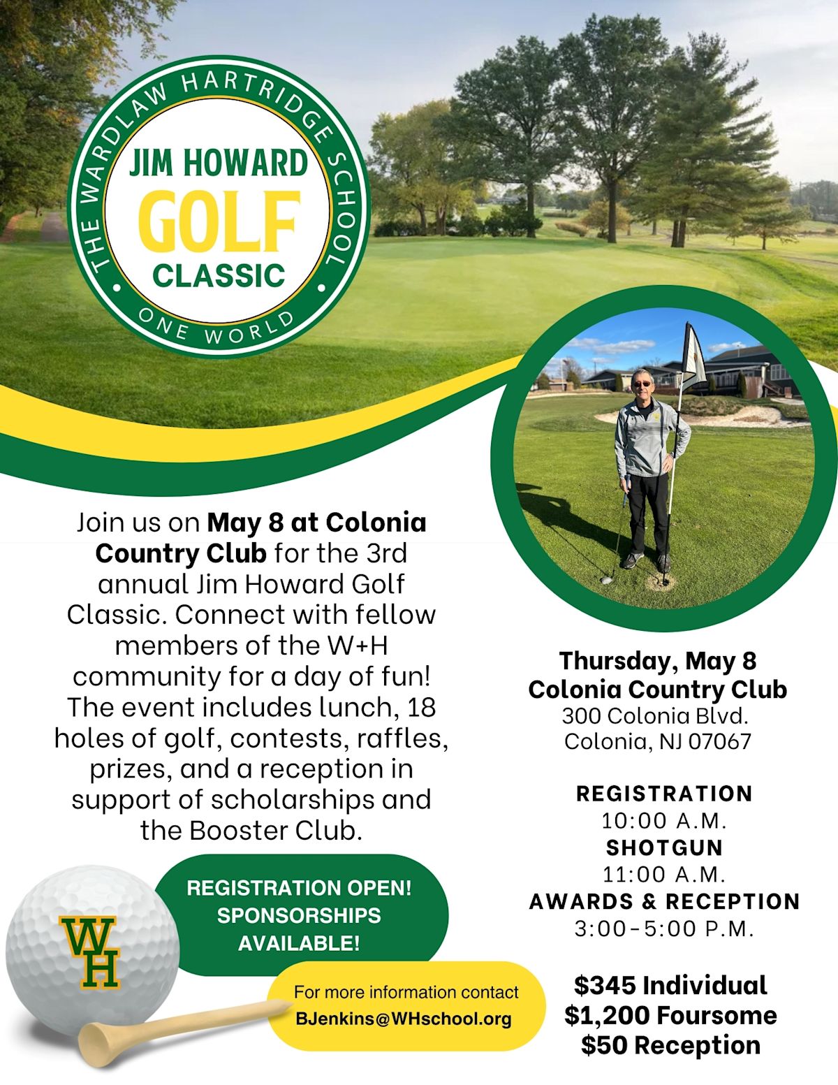 Coach Jim Howard Invites Community to Golf Outing | News Posts
