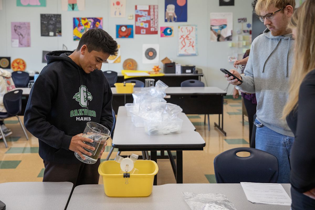 AP Environmental Science Students Design Water Wheels | News Details