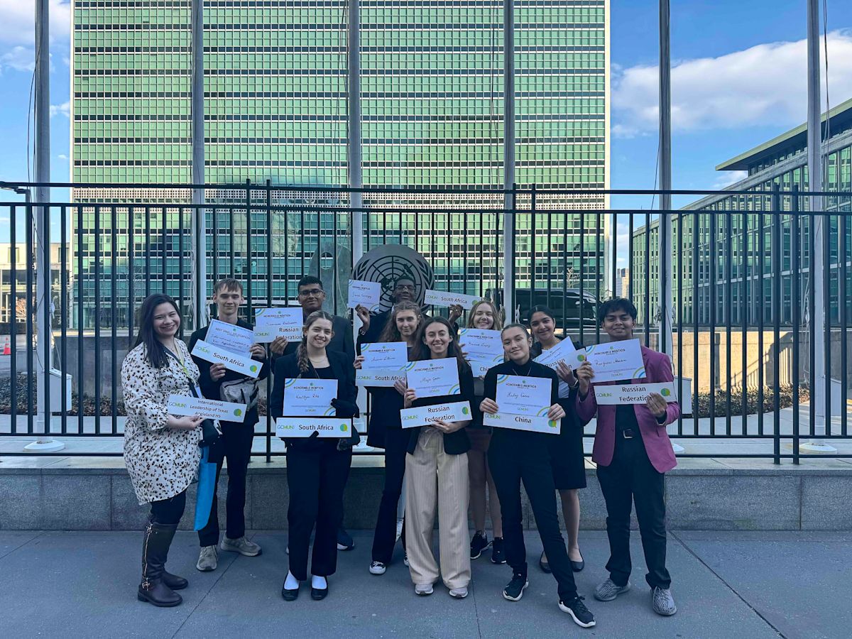 Aggieland High School Model UN Shines at Global Citizens Model UN in ...