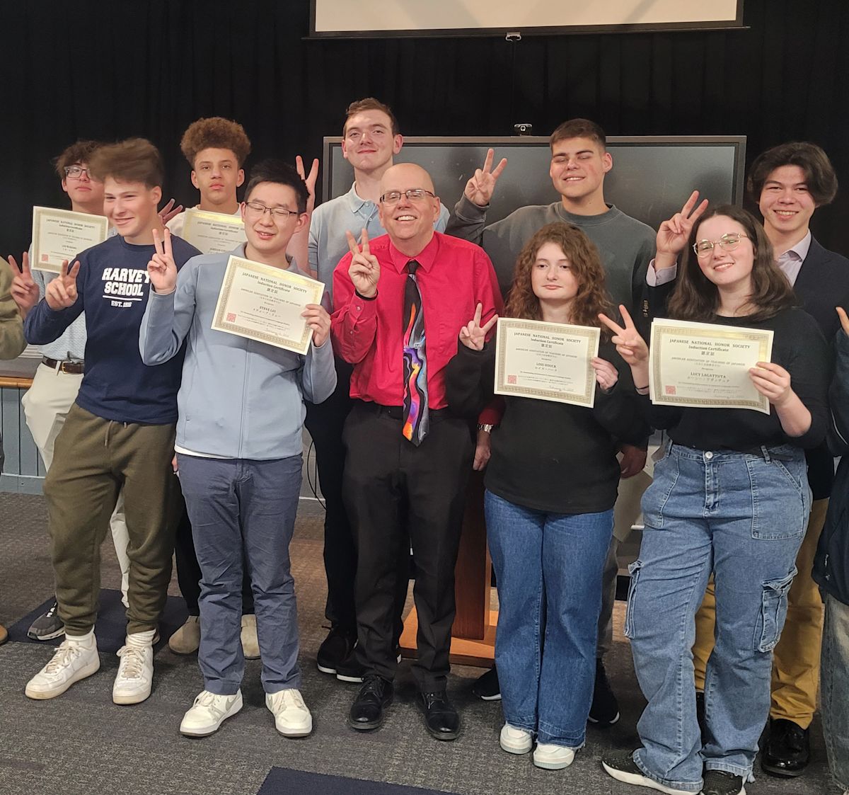 Sixteen Students Inducted into Japanese National Honor Society ...