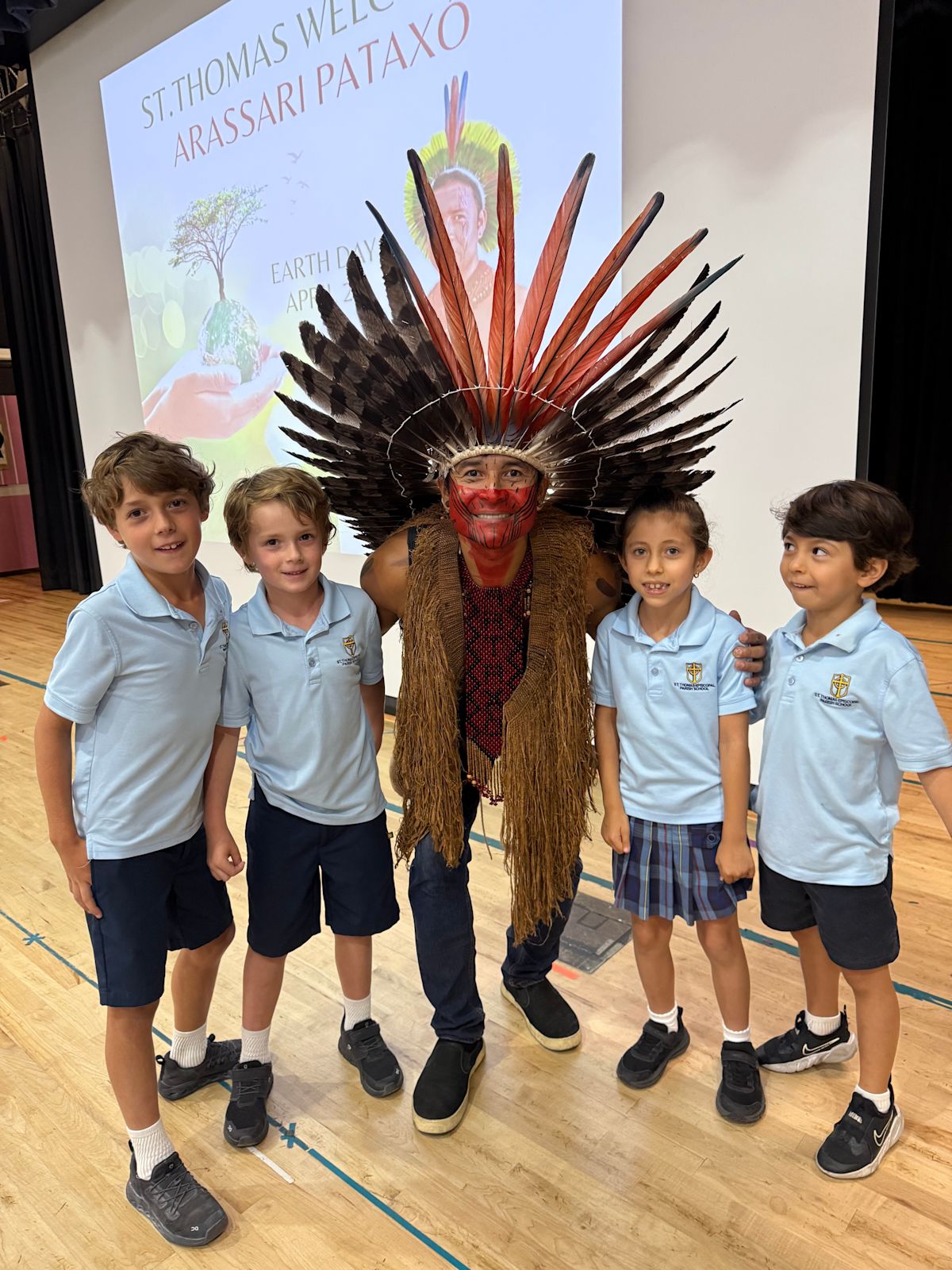 Honoring Earth Day: A Visit from Arassari Pataxó Inspires Environmental ...