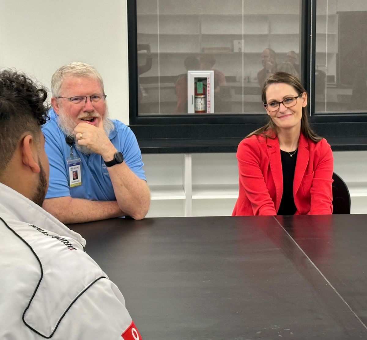 OK Education Secretary Nellie Sanders Visits WHS Technology Student ...