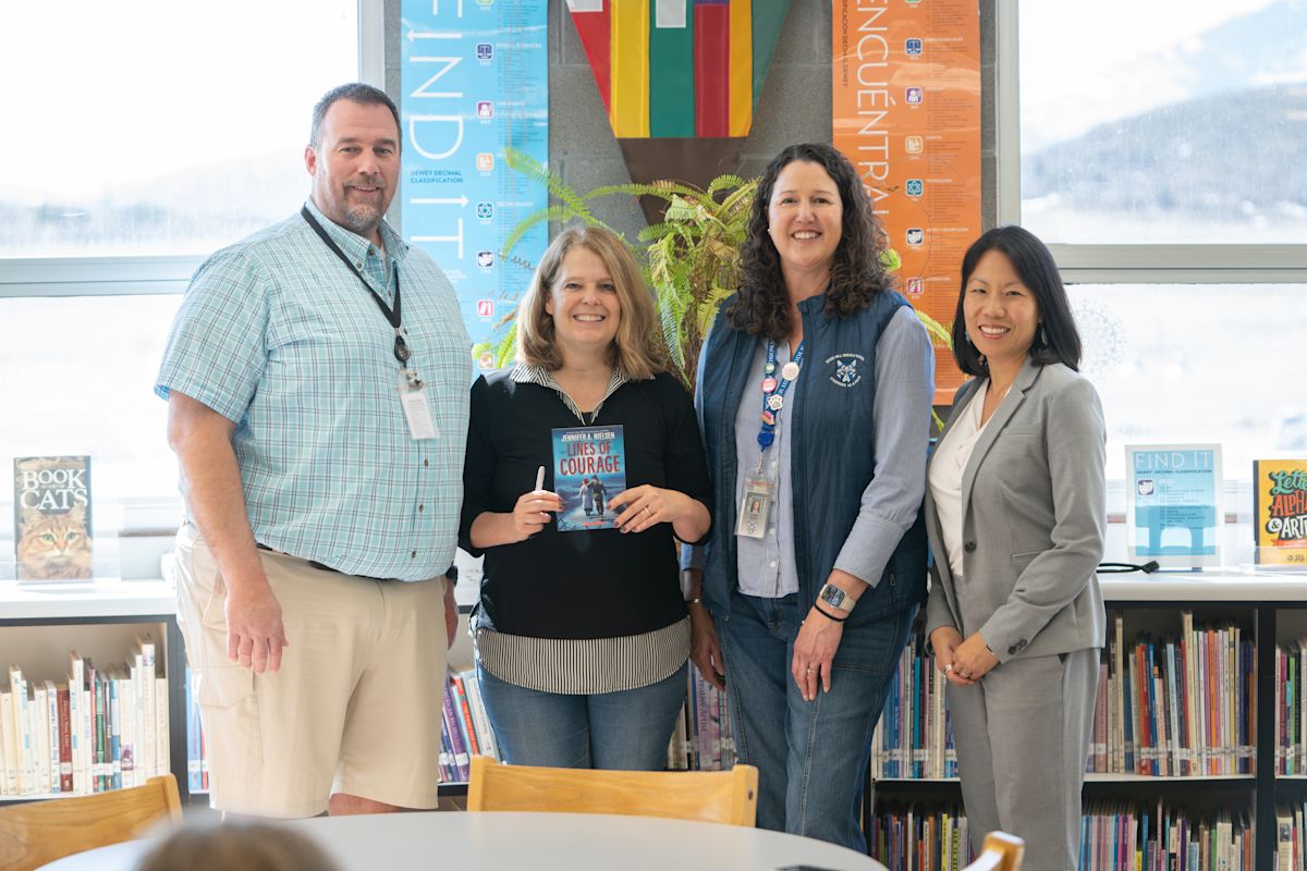 Jennifer A. Nielsen Captivates at Ecker Hill Middle School's Battle of ...