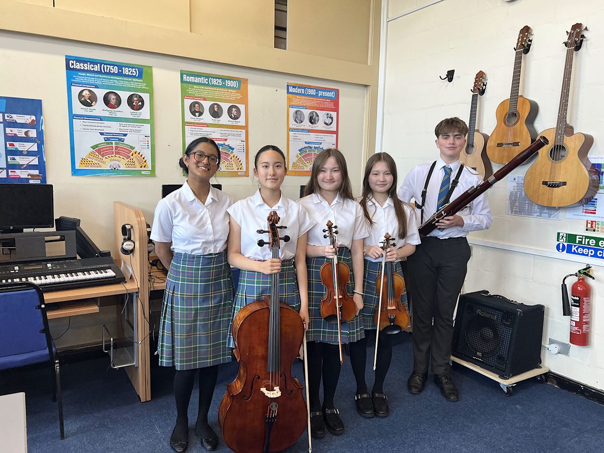High School pupils comprise a tenth of the NYOS Development Orchestra ...