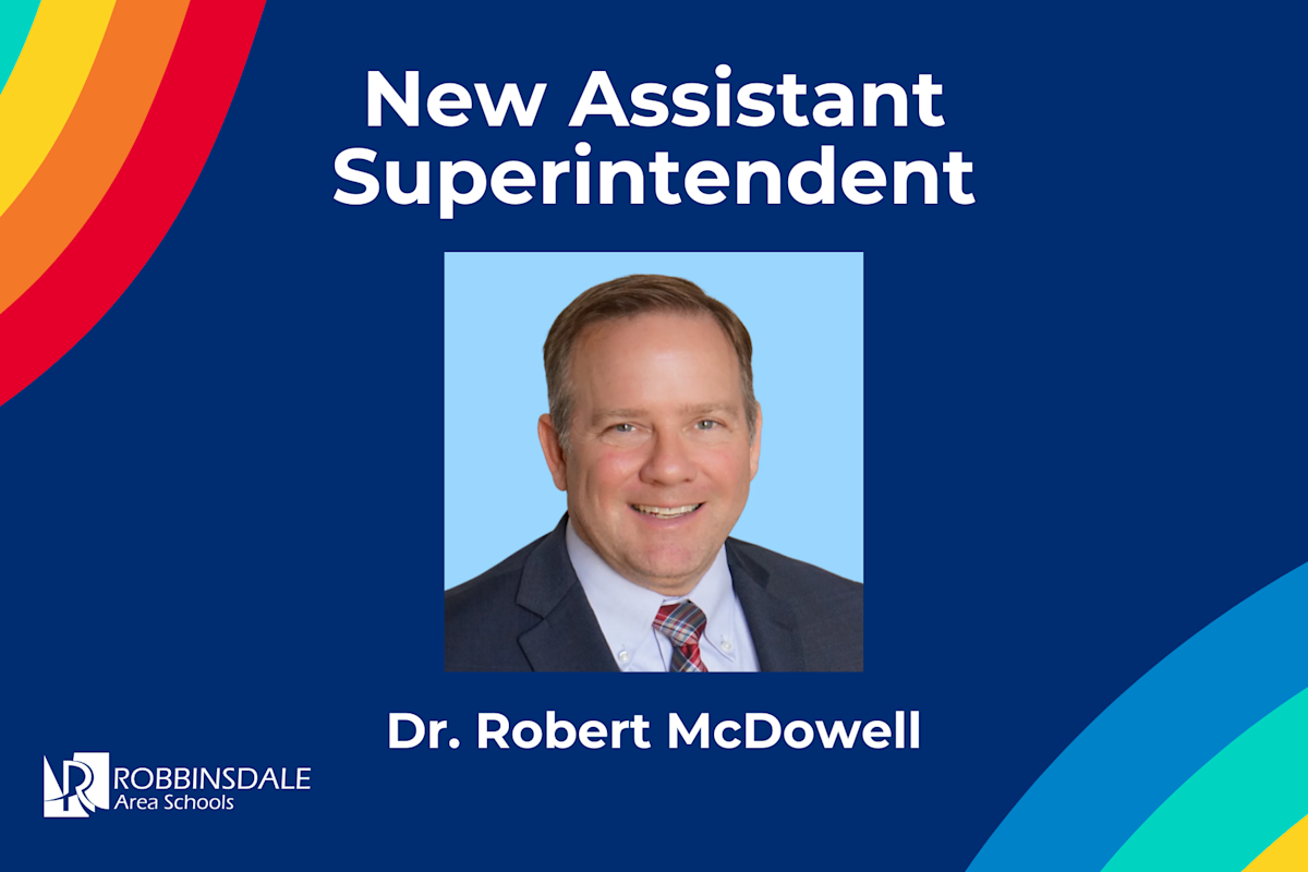 Robbinsdale’s new assistant superintendent, Dr. Robert McDowell | article