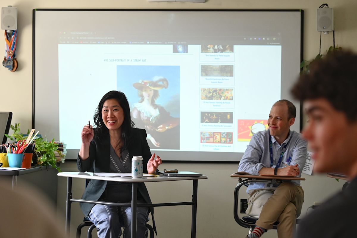 Perseverance and Poetry: Tina Chang's Visit Inspires Moses Brown ...