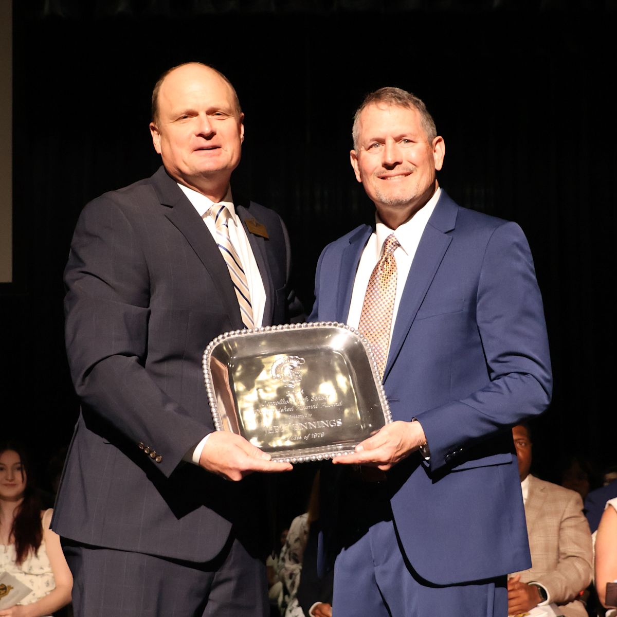 Jennings honored as CHS Distinguished Alumni | Featured News