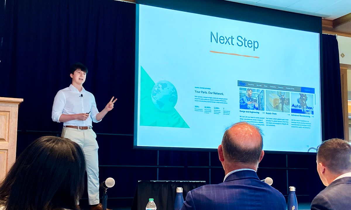 CMA 1st classman wins entrepreneur competition at Notre Dame | News ...