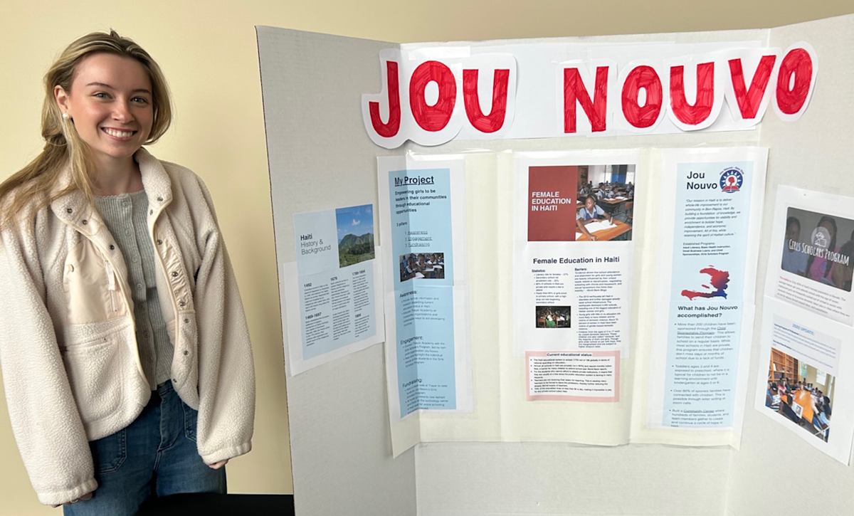 Global Scholars Capstone Program students showcase projects for the ...