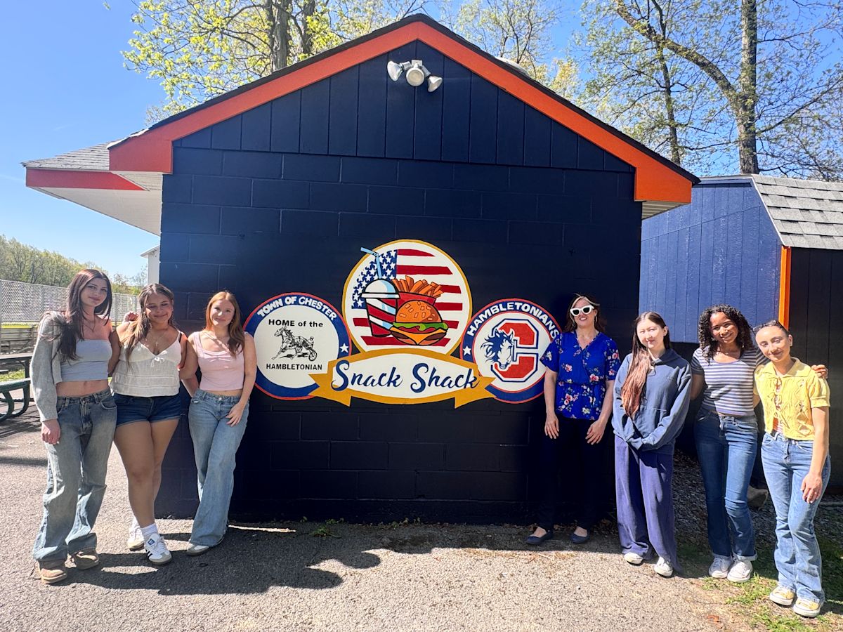Chester Academy artists unveil mural at Chester Commons | Posts Detail