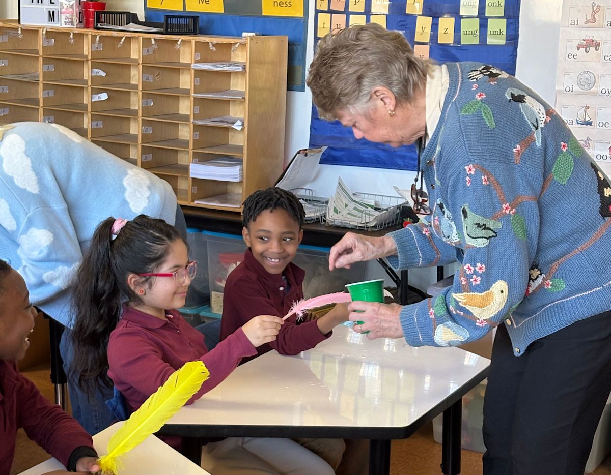 Lincoln School students learn about nature in Birds are Cool in School ...