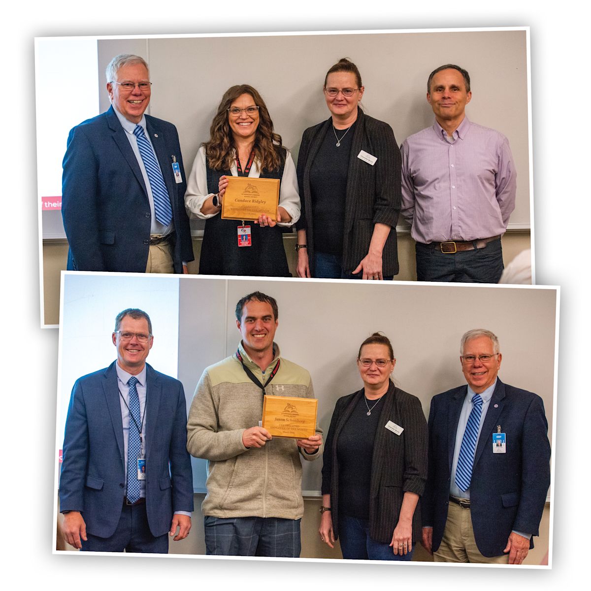 Congratulations to our March Employees of the Month award winners ...