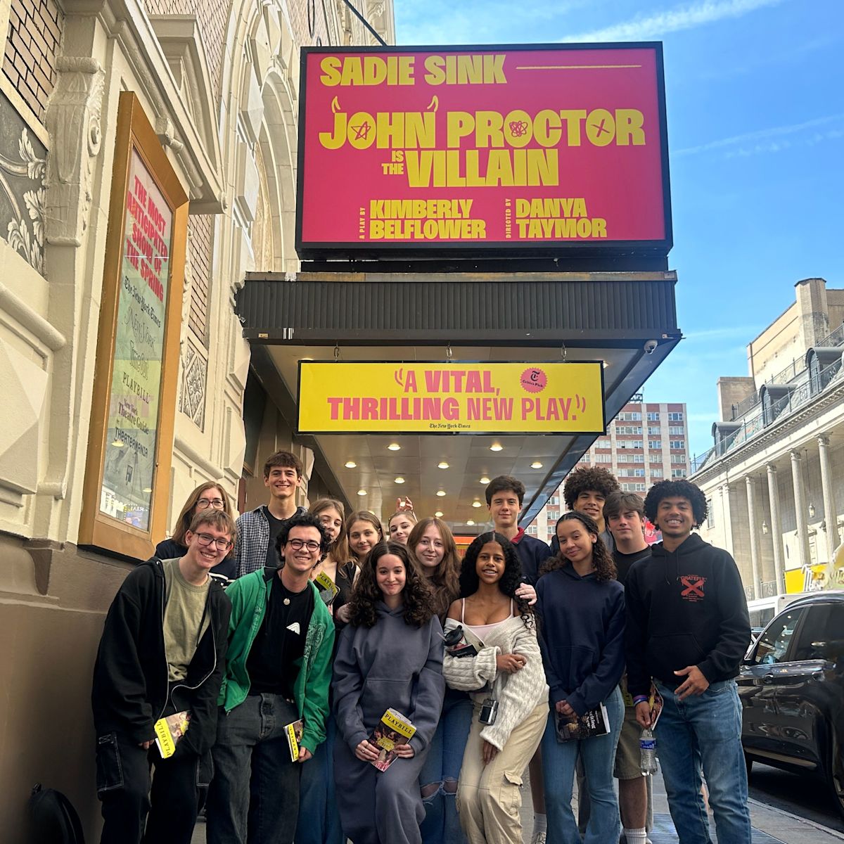 Junior English Class Takes Learning to Broadway with John Proctor is ...