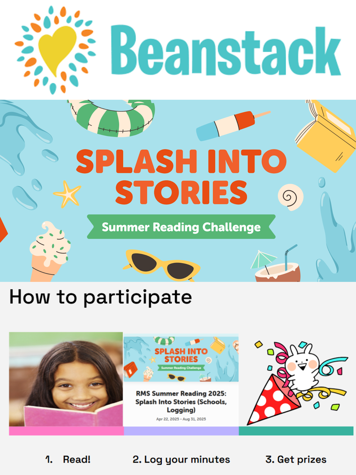 RMS Summer Reading Challenge | article