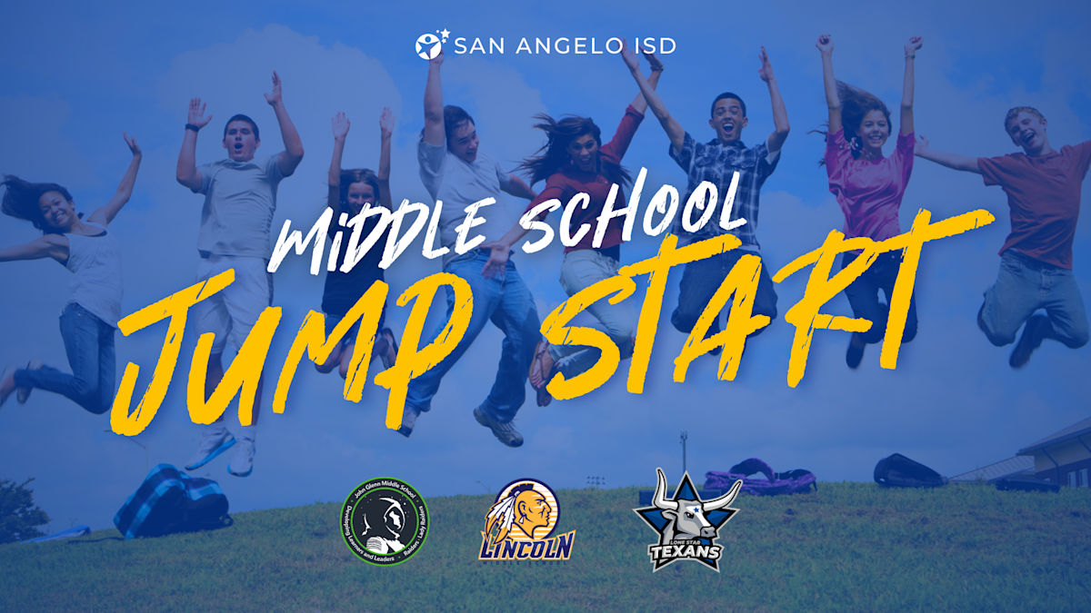 San Angelo ISD to Offer Middle School Jump Start for Incoming 6th ...