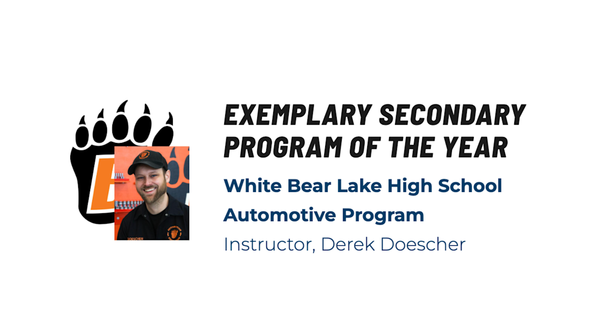 WBLAHS Automotive Program Named Exemplary Secondary Program of the Year ...