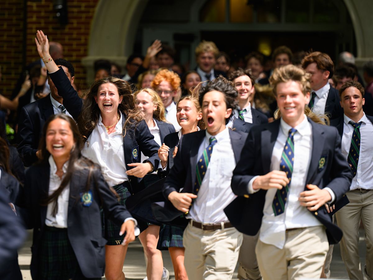 High school students reflect on the past and future at Senior Chapel ...