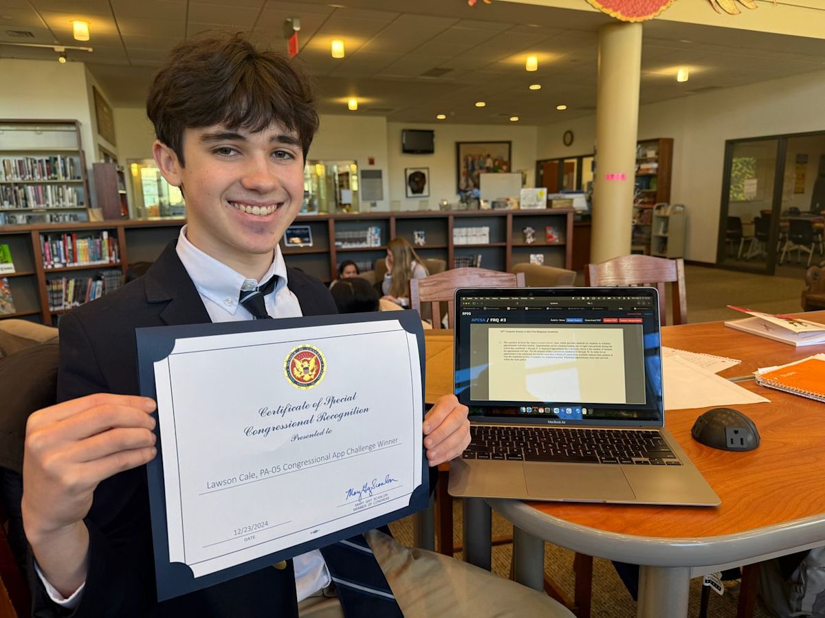 Lawson Cale '26 Wins Congressional App Challenge, Celebrated at ...