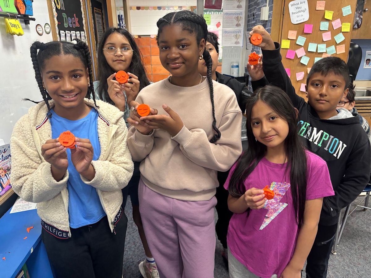 Fifth Graders Create Unique Emojis for 3D Printing | Post Details