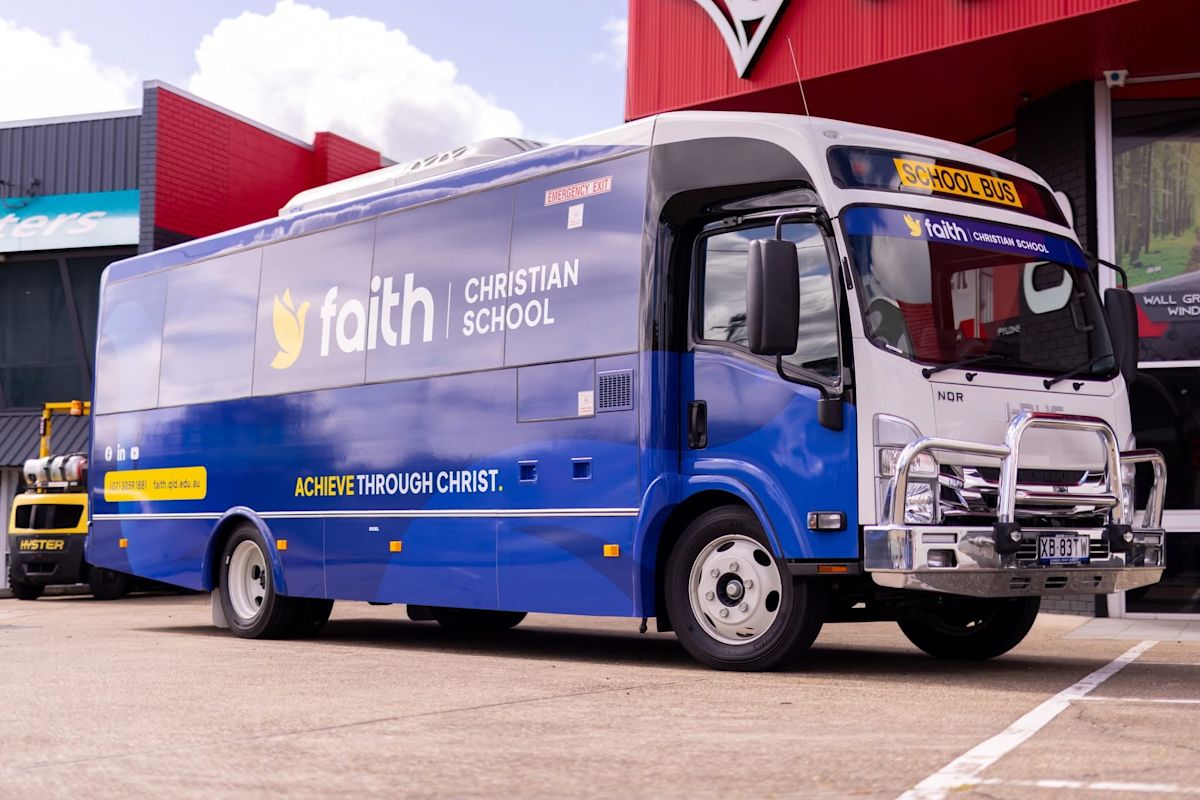 Faith Christian School Bus Hits the Road: A New Era of Student Travel ...