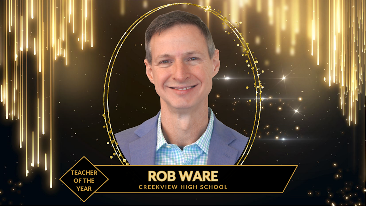 Teacher Appreciation Month Spotlight: Rob Ware of Creekview HS! | Post ...