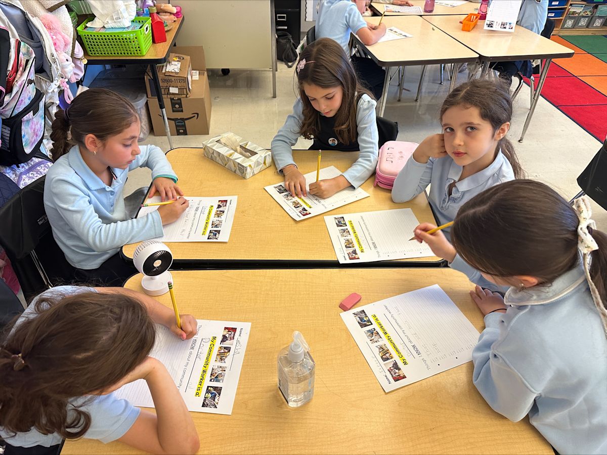 First Graders Research Community Workers and Write Nonfiction "All ...