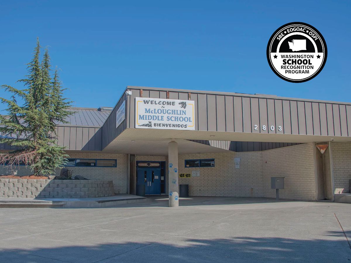 McLoughlin Middle School Recognized by Washington School Recognition ...