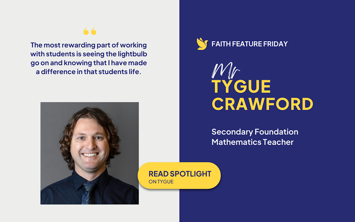 Faith Feature Friday: Mr Tygue Crawford | Post