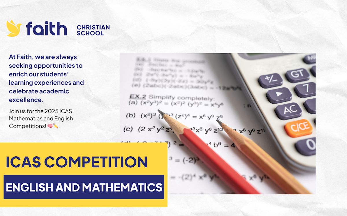 Opportunity for Excellence: Join the 2025 ICAS Mathematics and English ...