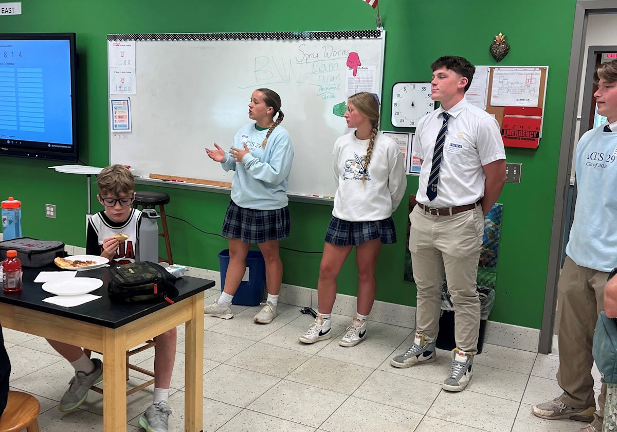 JPII Student-Athletes Share Faith and Sportsmanship with Future ...