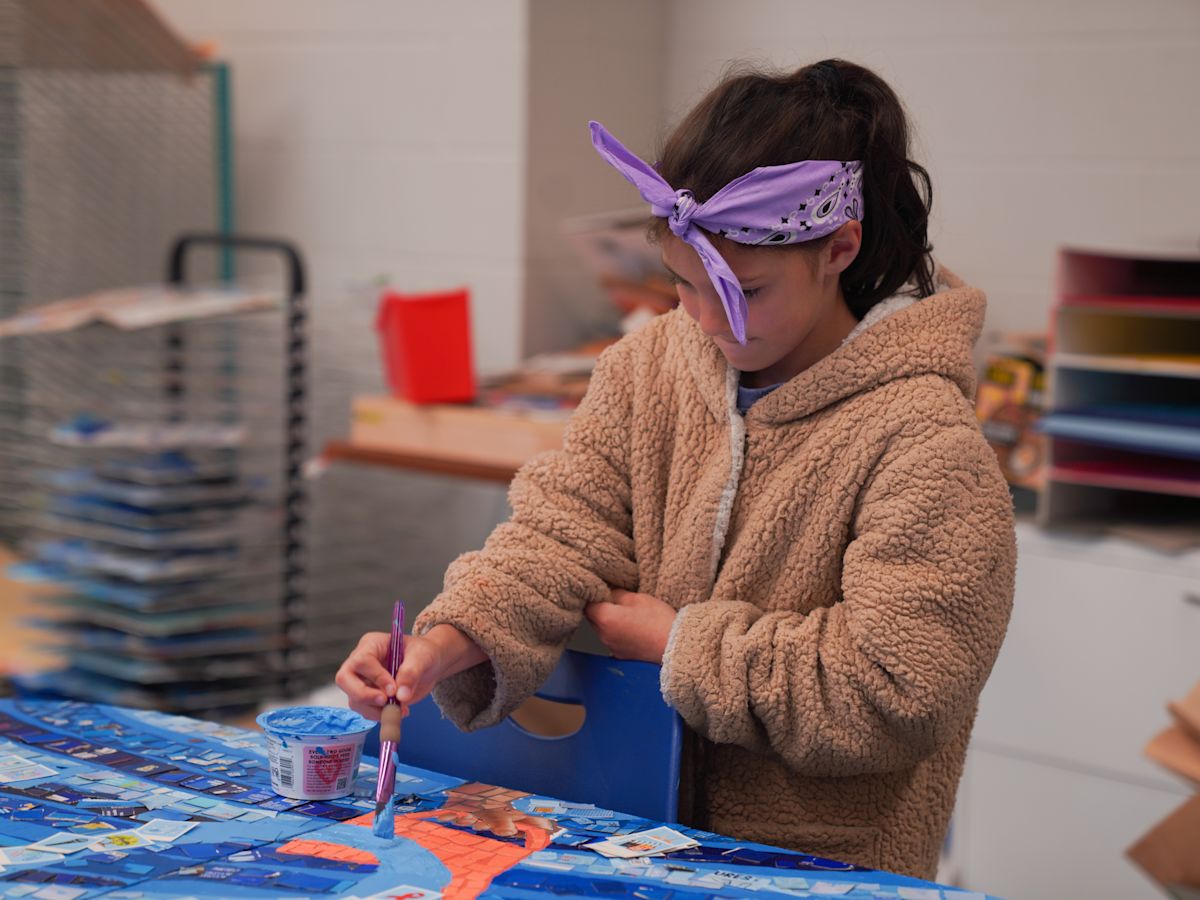 A Lasting Legacy: Fifth Grade Mural Project Captures Forest Hill ...