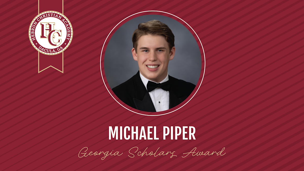 Michael Piper Named a 2025 Georgia Scholar | News Details